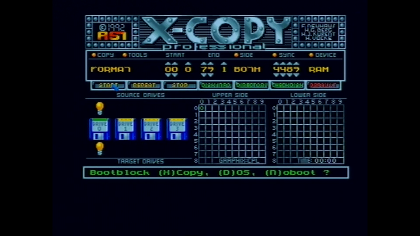 X-Copy Pro and Dos 2 Dos Amiga To PC Copy Combinations