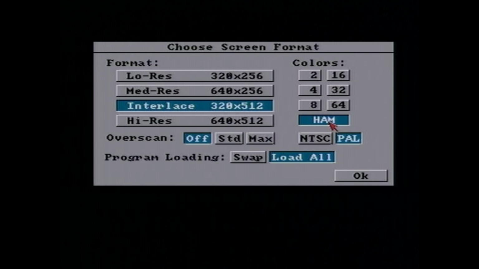 Deluxe Paint IV Graphic Design Capabilities On The Amiga 500